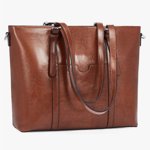 Bromen | Bags | Bromen Women Briefcase 6 Laptop Tote Bag Work Purse ...